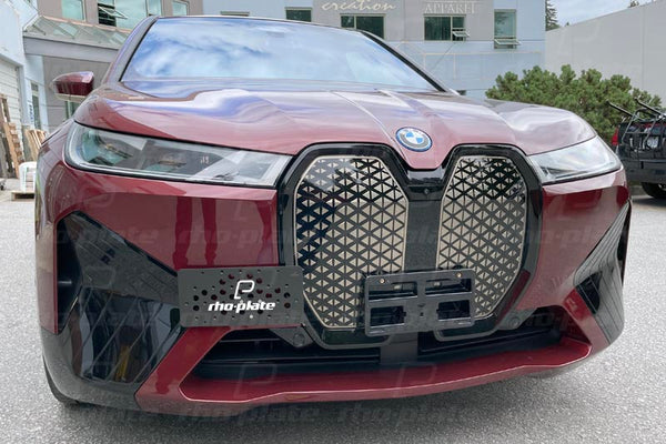 US - front license plate | BMW iX Forums