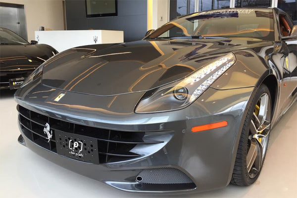 Ferrari FF grill mount license plate relocator – rho-plate